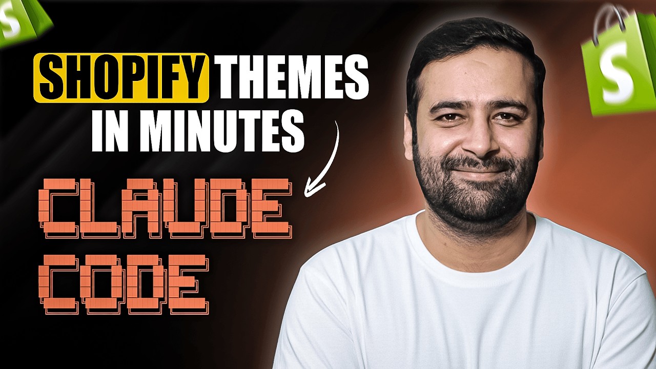 Build Shopify Themes in MINUTES -[Claude Code & MCP] - YouTube