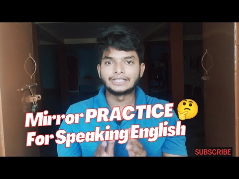 Very Simple Steps | How Does Mirror Practice helps to improve Speaking ...