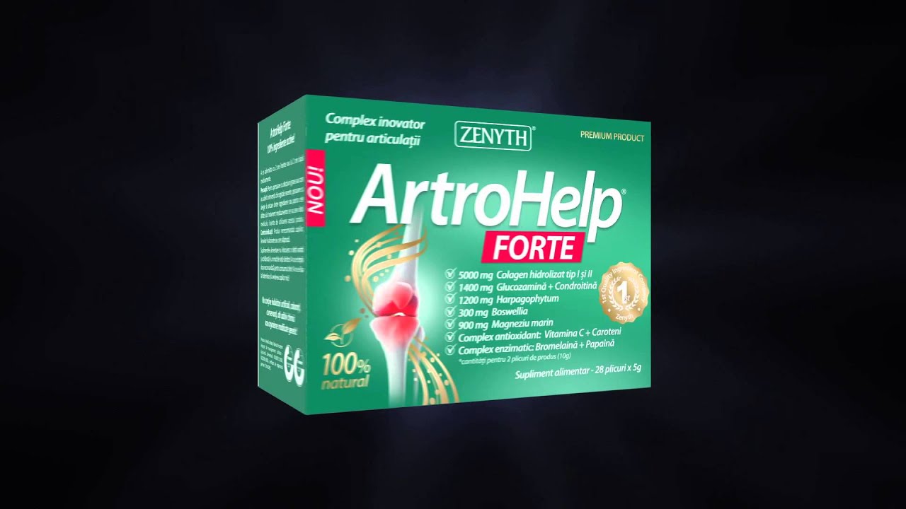 ArtroHelp Forte O noua viziune in articulatii - YouTube