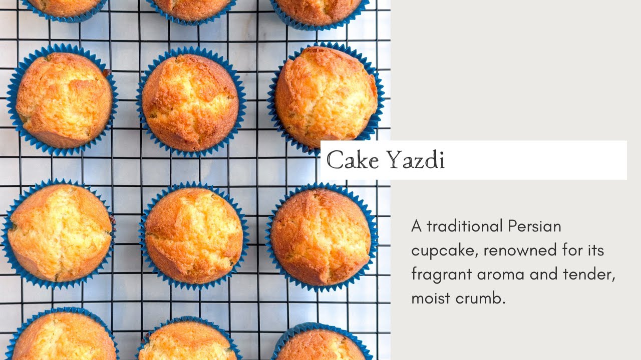 Cake Yazdi: A Fragrant Persian Delight | Cooking with Zahra - YouTube