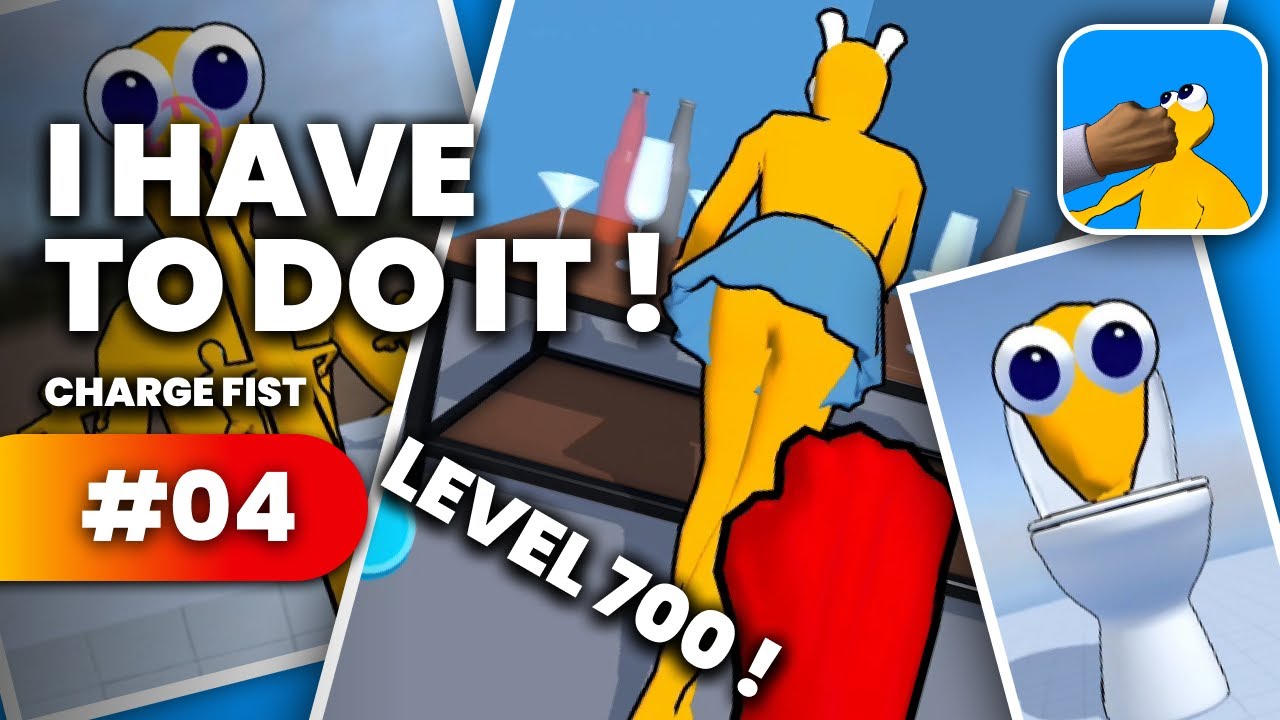 I PUNCH SKIBIDI !!! - Charge Fist Punch Action - GAMEPLAY 04 (lvl 500 ...