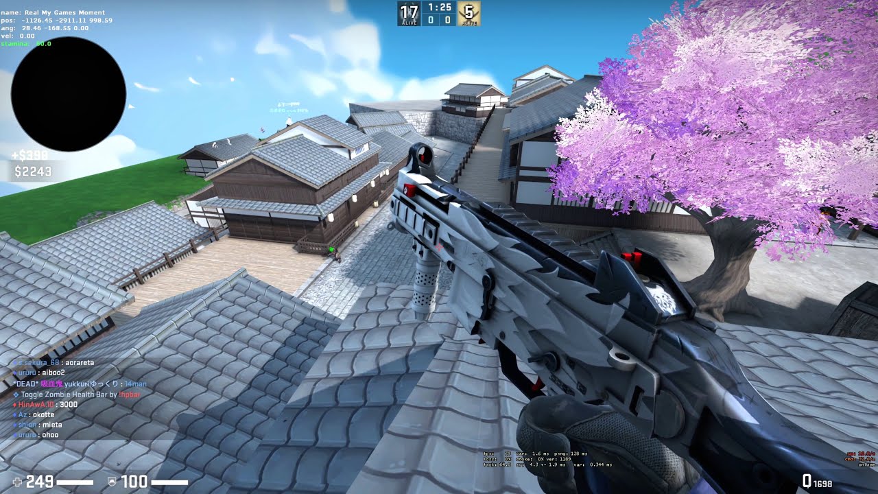 CS:GO ZOMBIE SURVIVAL MOD MAP zm_memory_sakura_v1_1 - YouTube