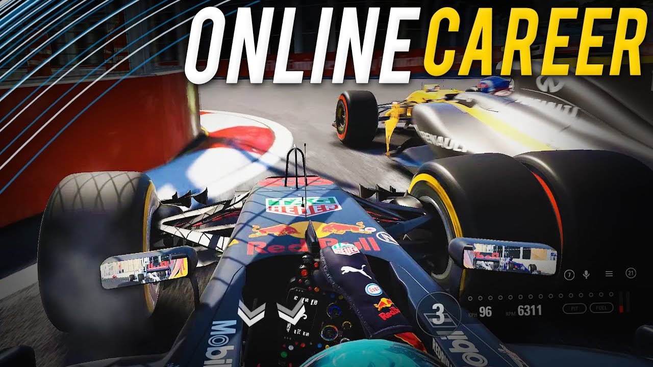 OVERDONE IT! | F1 2017 Co-op Online Career #8 | Azerbaijan GP - YouTube