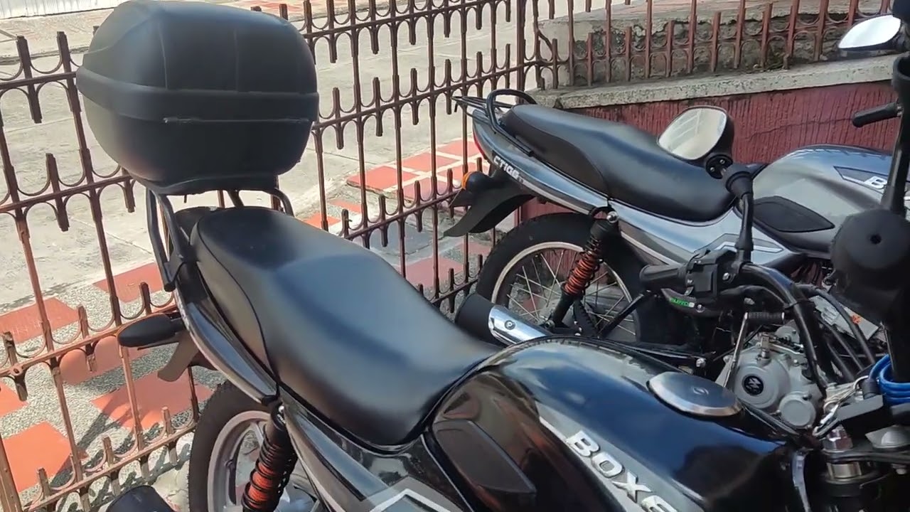 PEQUEÑAS DIFERENCIAS DE BOXER CT 100 ES ALLOY Y BOXER CT ES. MODELOS ...