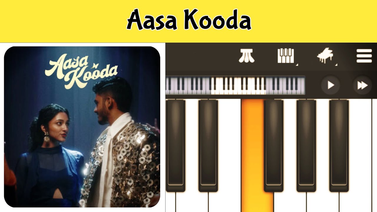 Aasa Kooda Piano Notes | Sai Abhyankkar | Beginner Piano Tutorial - YouTube