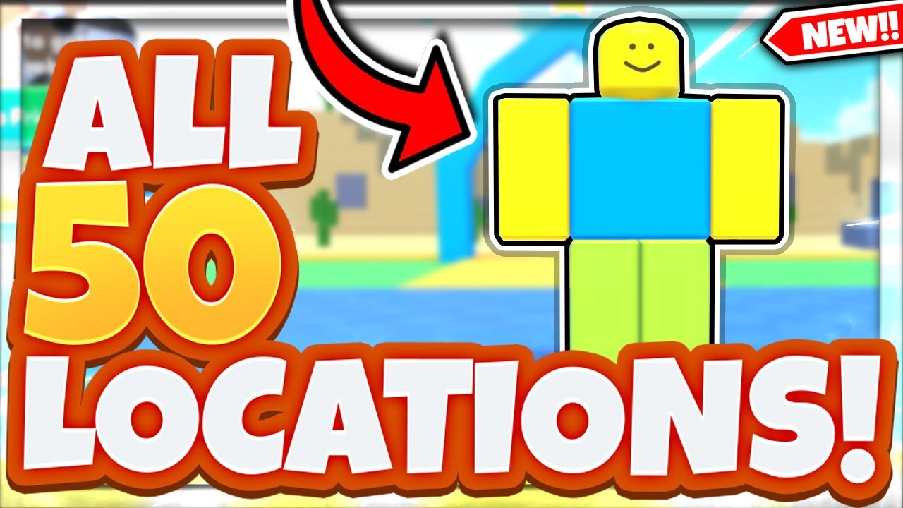 ALL *50* NOOB LOCATIONS In Roblox Find The Noobs! - YouTube