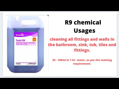 How to use R9 chemical ! R9 Chemical kaise use kare ! Per litre R9 ...