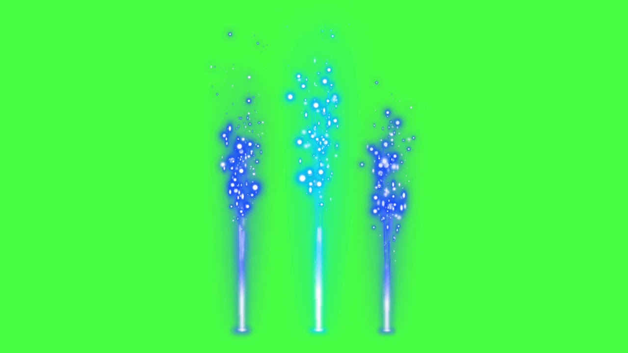 Colored Smoke green screen। stick fireworks green screen। magical ...
