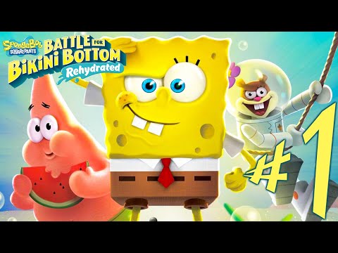Bob Esponja Batalha Pela Fenda do Biquini - Parte 1: A Grande Ameaça [ Xbox One X - Playthrough 4K ]