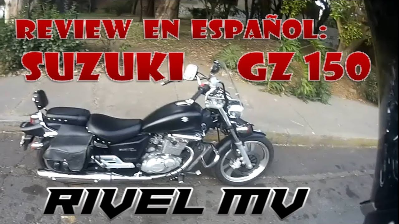 Suzuki GZ150 a prueba | Review en español - YouTube