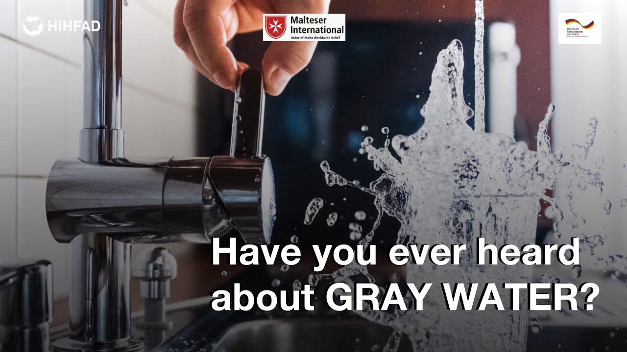 Have you ever heard about GRAY WATER? - YouTube