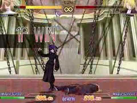 Melty Blood: Act Cadenza PC - Red Arcueid Vs. Warachia - YouTube