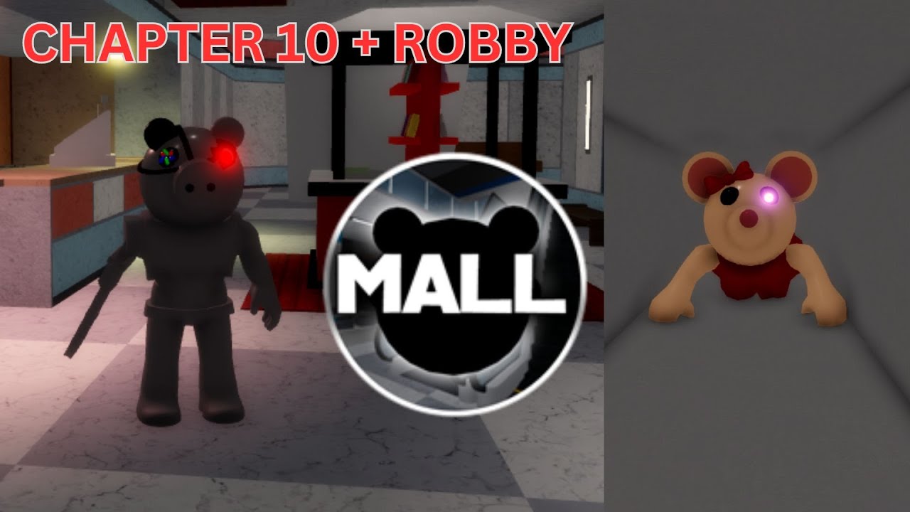 HOW TO ESCAPE CHAPTER 10 MALL + UNLOCK ROBBY & MOUSY IN PIGGY - ROBLOX ...