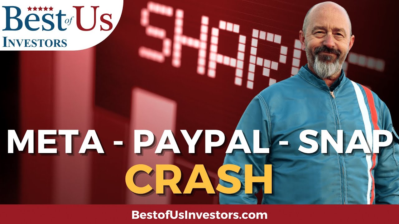 Stock Market Today - Meta PayPal Snap Crash - FSK Pays 11% Yeild - YouTube