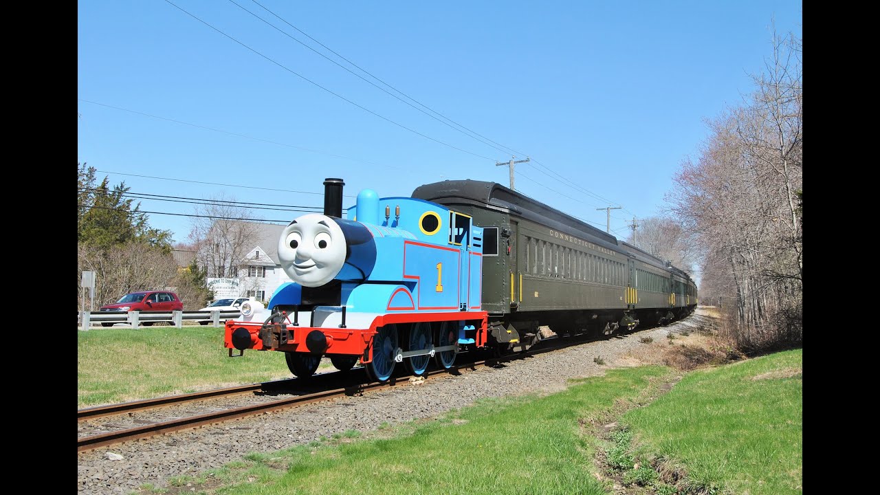 4.25.15 A Day Out With Thomas And Percy On The Valley Railroad. - YouTube