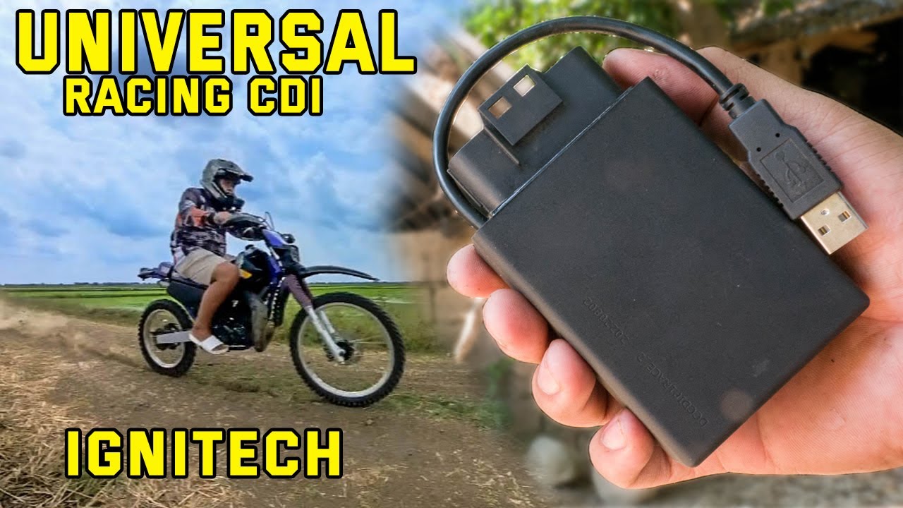 Malupit na Racing CDI programmable pwede sa 2stroke at 4stroke - YouTube