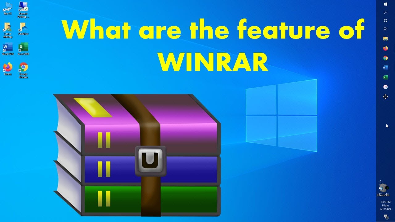 How to Use WinRAR | WinRAR Features - YouTube