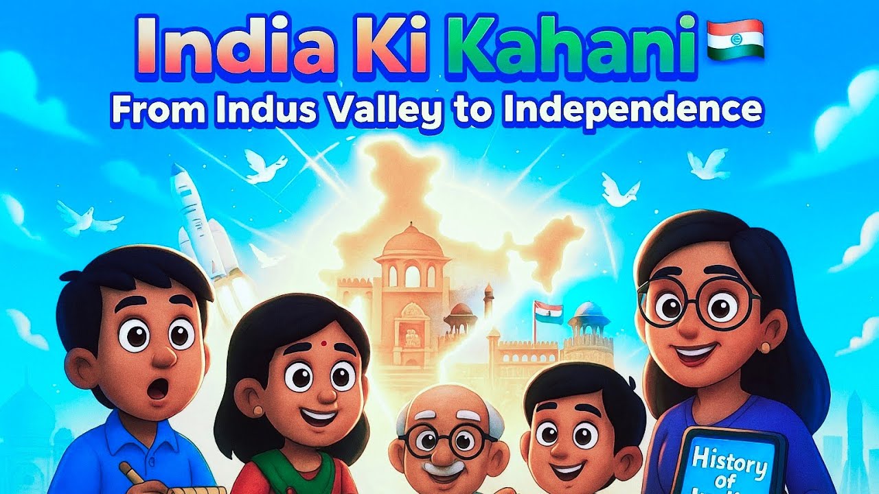 Bharat ki itihas Ki sachchi Kahani Ek Video Mein🇮🇳 | History of India ...