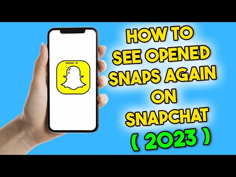 How To Recover Opened Snaps On Snapchat