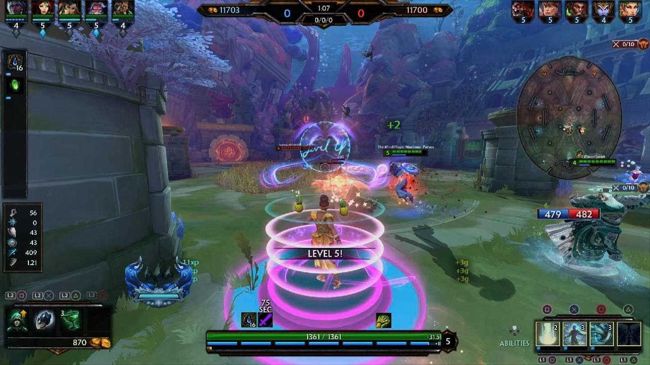SMITE Year 10 Yemoja Arena Gameplay - YouTube