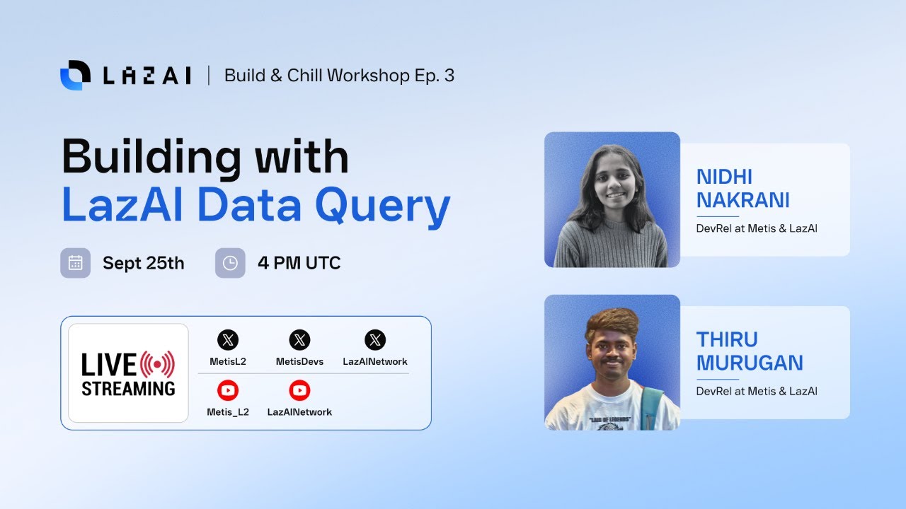 Building with LazAI Data Query - YouTube