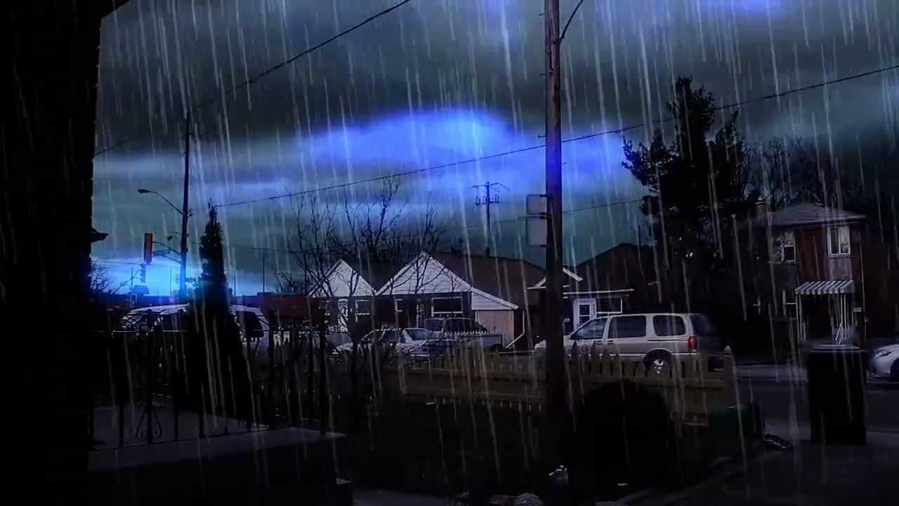 Rain Storm After Effects - YouTube