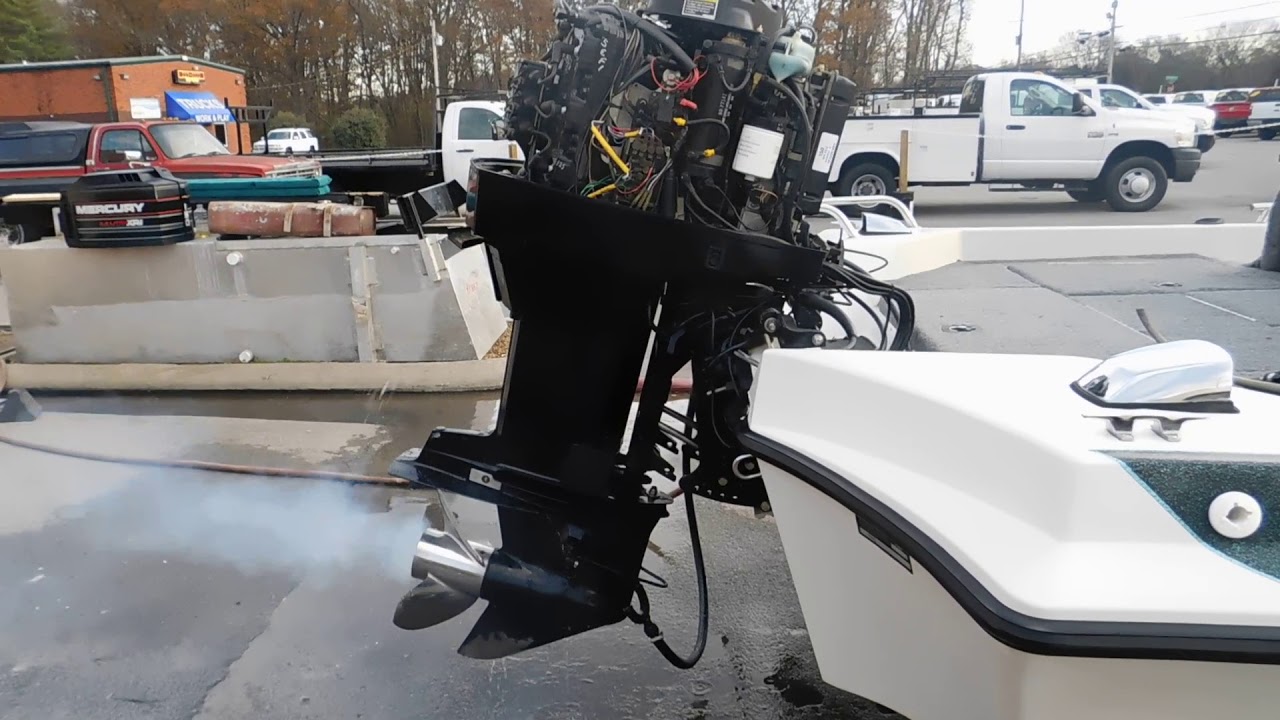 Mercury 150 EFI Black Max Final Running Video 11-28-18 - YouTube