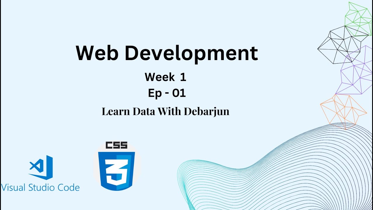 Web Development Course | Week 1 CSS (EP 01) - YouTube