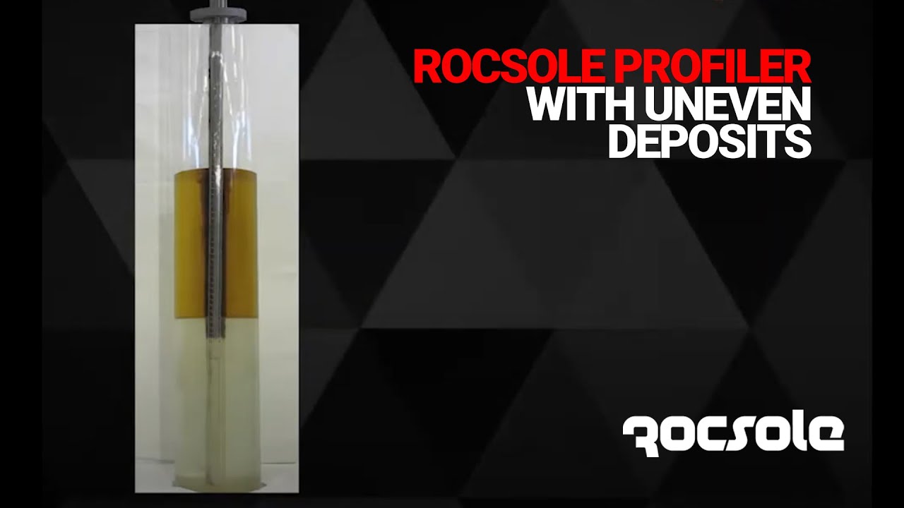 Rocsole Profiler with Uneven Deposit - YouTube