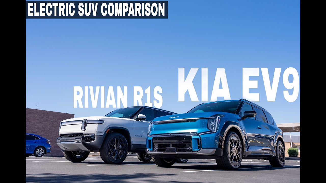 Comparing KIA EV9 and Rivian R1S: Which Electric Car is Best? - YouTube