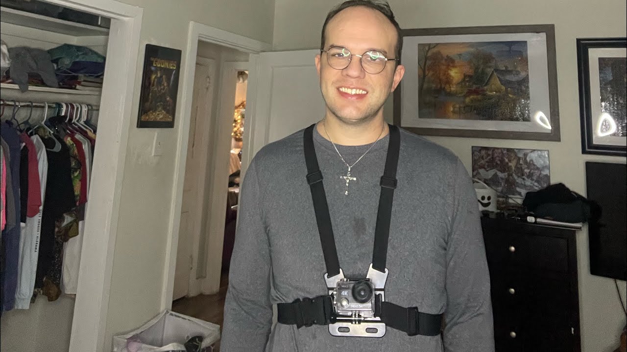 Chest Body Mount for Action Camera - YouTube