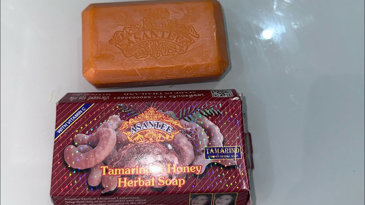 ASANTEE TAMARIND & HONEY HERBAL SOAP - YouTube