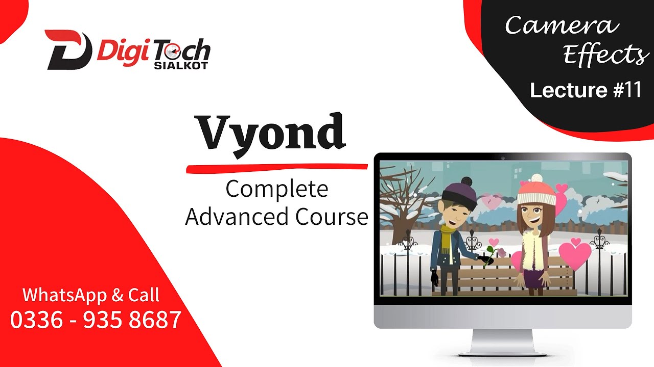 How to apply camera effects in vyond - 11th Lecture - YouTube