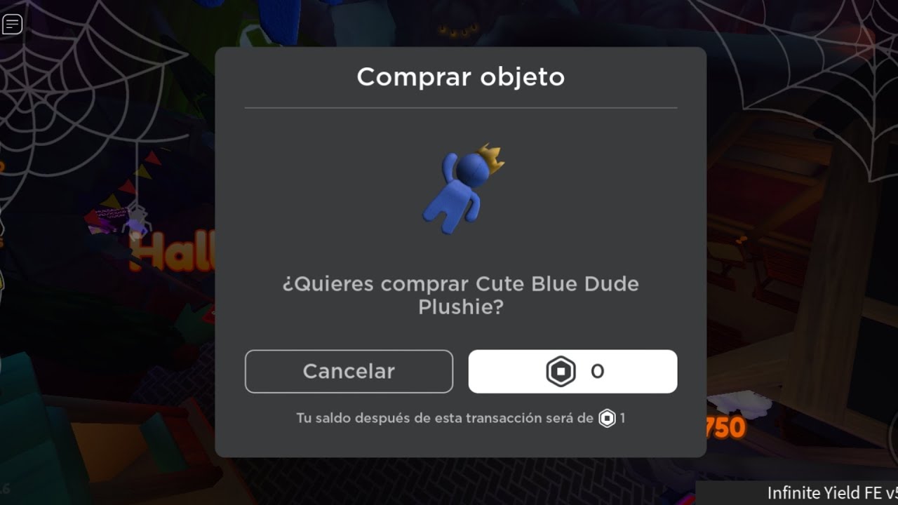 Consiguiendo el ugc limited Cute Blue Dude Plushie | Limiteds #1 - YouTube