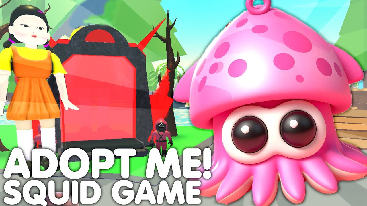 🦑SQUID GAME IN ADOPT ME!🔥SQUID GAME PETS AND MINIGAMES! (CONCEPT ...
