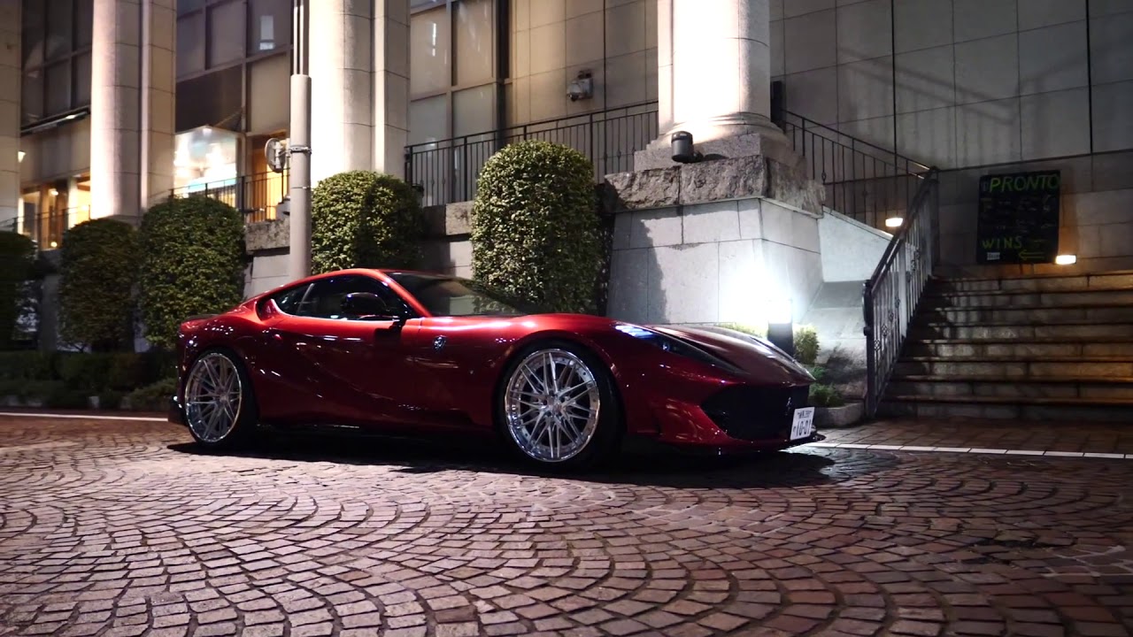 【bond shop Tokyo】Ferrari 812 Superfast × ADV.1 × 1016 industries - YouTube