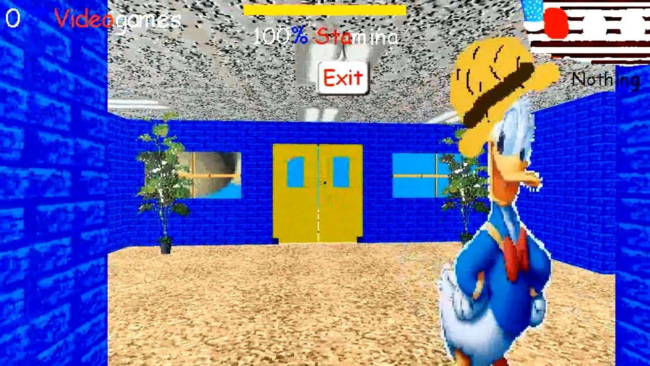 Donald Duck's Basics in To The New York in USA Chapter 3 - Baldi's ...
