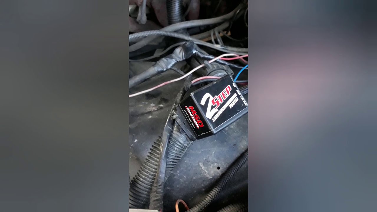 How to install MSD 2 Step on a LS swap// S10 V8 5 SPEED - YouTube