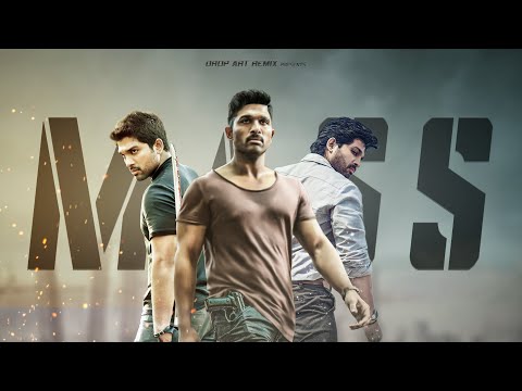 Allu Arjun mass fight mashup | Dropart remix | 2020
