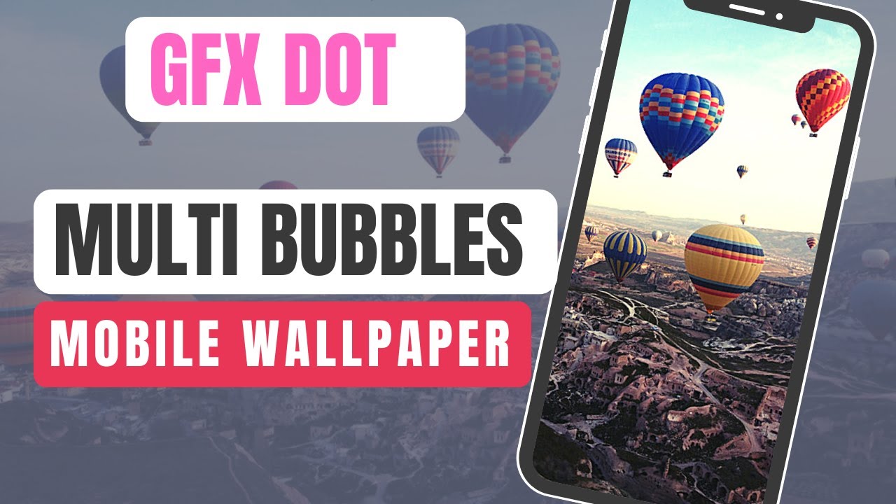 How to make Multi bubbles Wallpaper Using Adobe Illustrator | GFX DOT ...