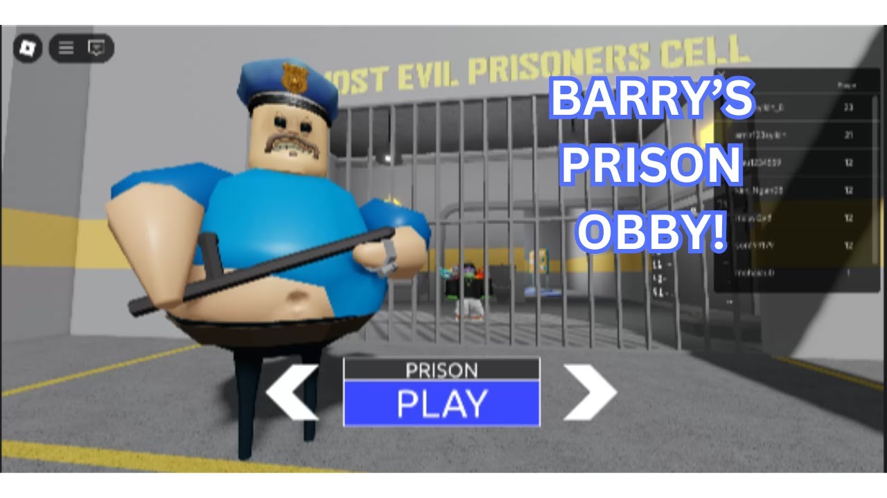 GOOFY IS A PRO AT THIS GAME!! | Roblox Barry's Prison Obby - YouTube
