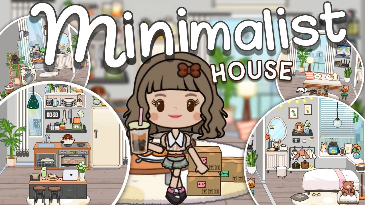 Miga World MINIMALIST HOUSE DESIGN🖤🍂 🏡 | MINIMALIST BLACK DECORATIONS ...