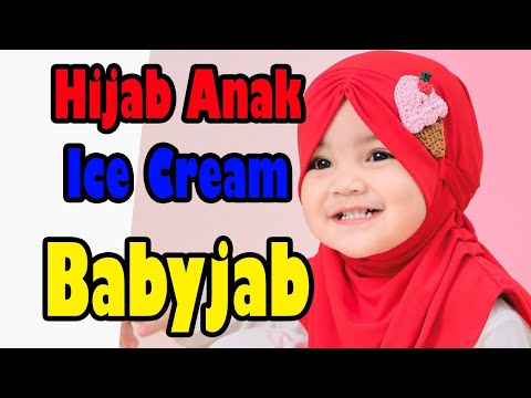 Hijab Anak Ice Cream Hijab Anak Terbaru Hijab Anak Lucu | Babyjab Asheeqa Store