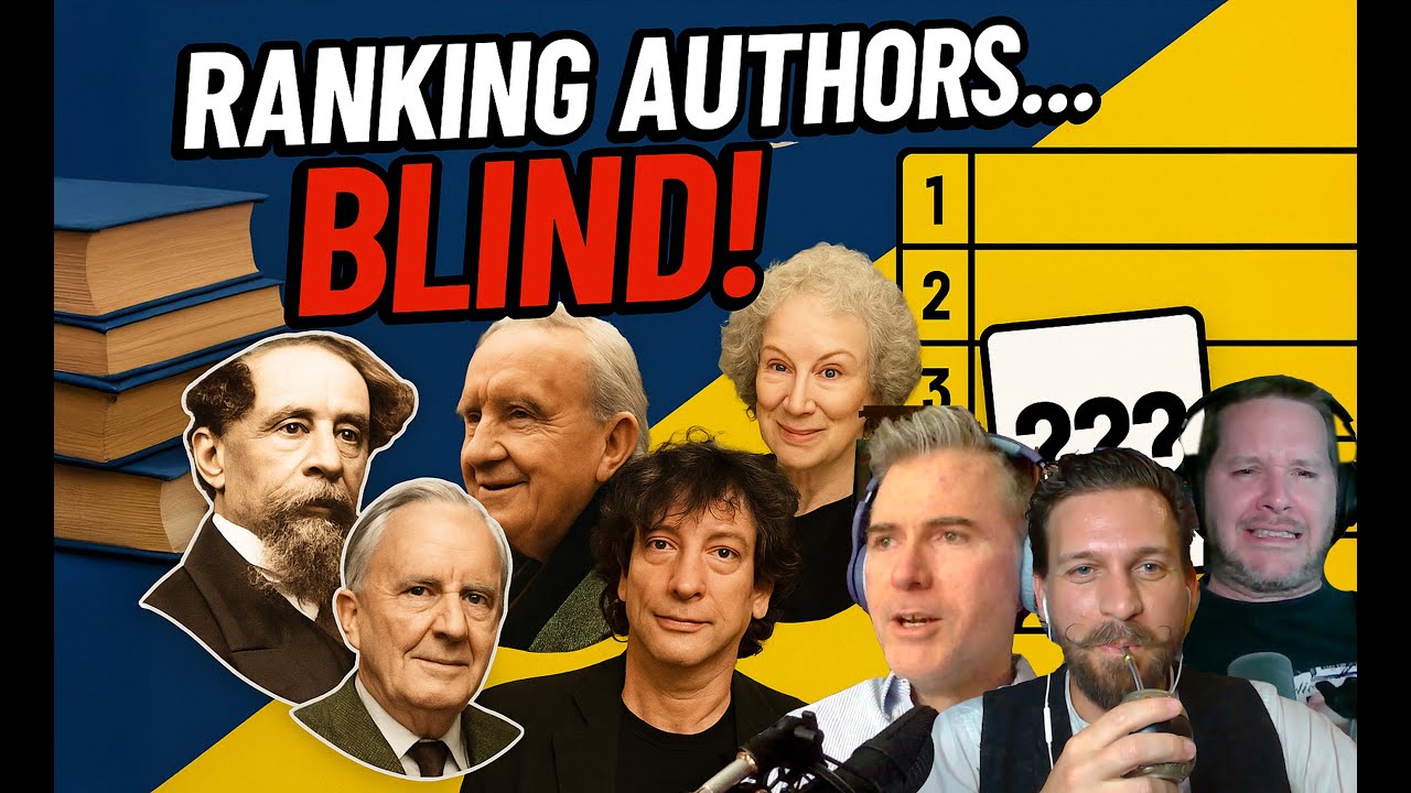 Blind Ranking Famous Authors… No Mercy! 📚🔥 - YouTube