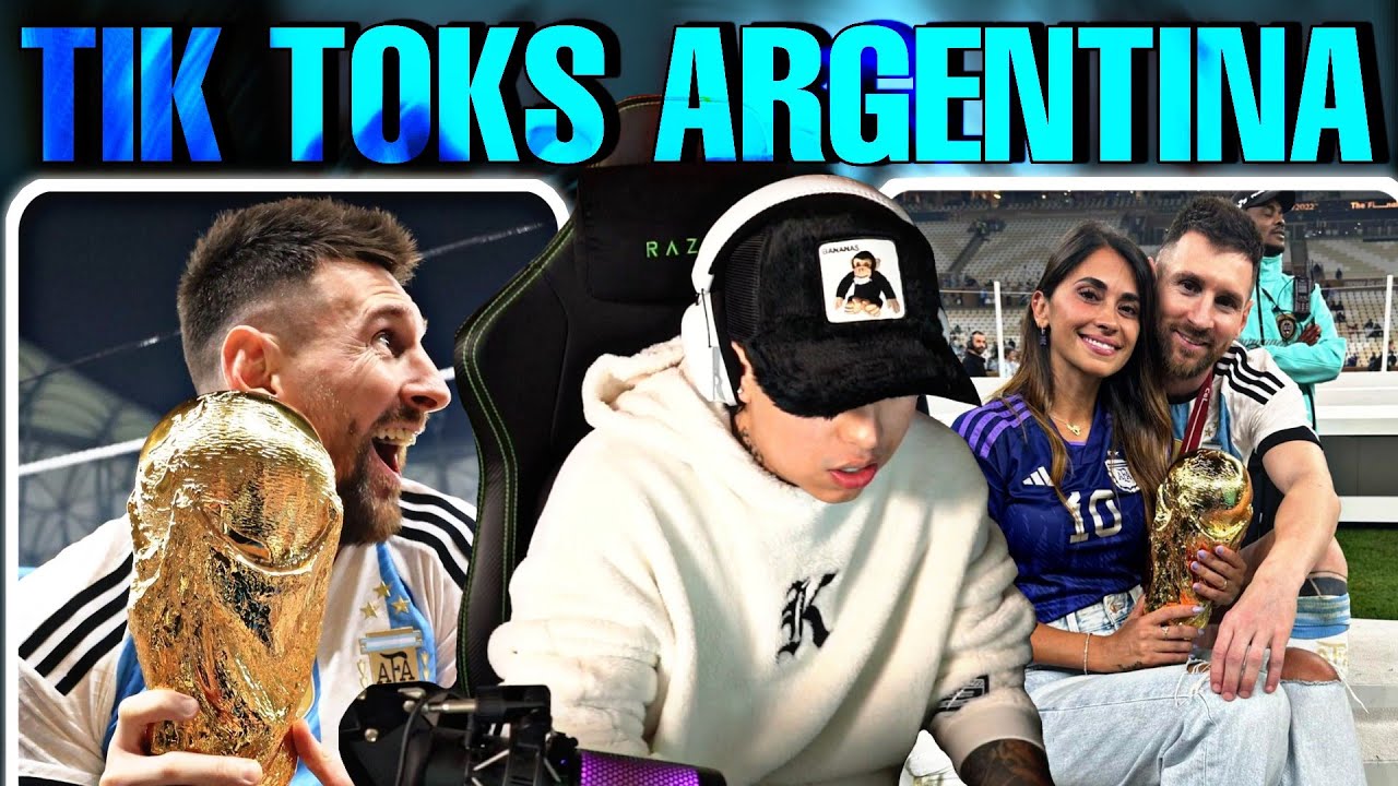 TIK T0KS DE ARGENTINA CELEBRANDO EL MUNDIAL | WestCOL - YouTube