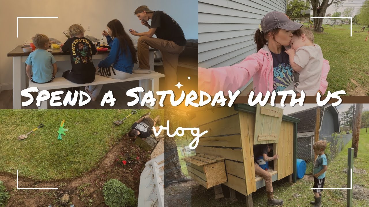 At home activities with kids, chill Saturday, Yard work + Planting ...