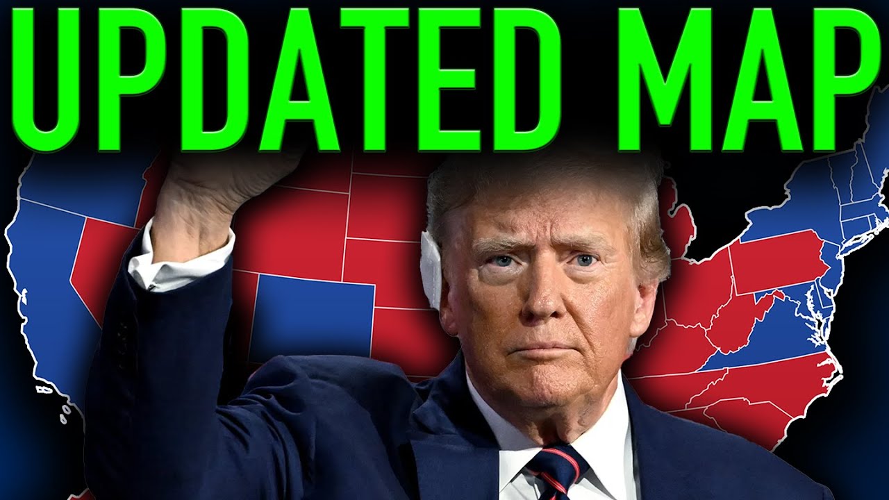 Trump DESTROYS Harris | Updated 2024 Election Map Forecast - YouTube
