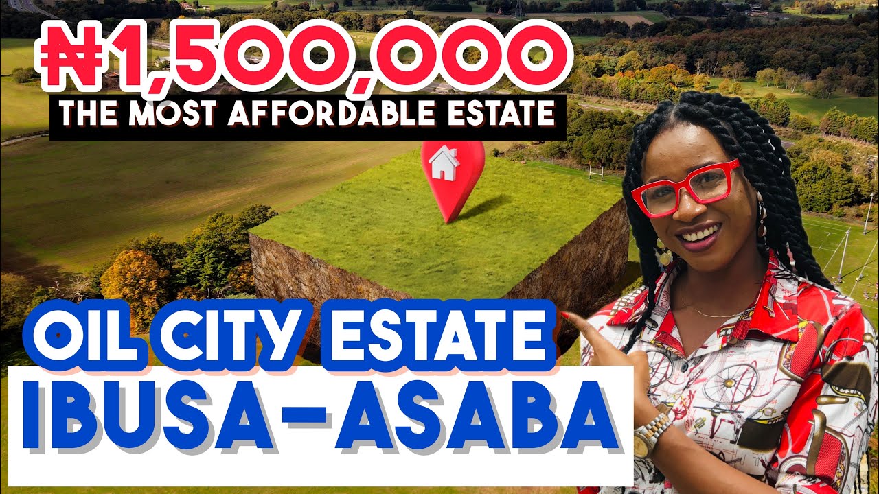 The Cheapest Estate Land in Asaba | Oil City Phase 4 Asaba - YouTube