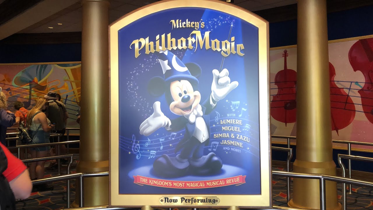(REUPLOAD) Mickey’s PhilharMagic - Repainted Stand By Queue - YouTube