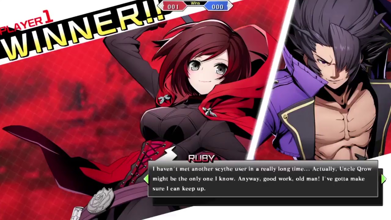 Ruby Rose / Gordeau Win Quote [ Qrow Mentioned ] - YouTube